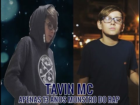 Mc Tavin - as melhores rimas MONSTRO do RAP Apenas 13 anos Criança ...