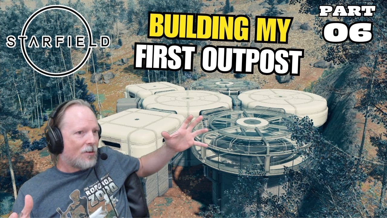 Building My First Outpost - Renfail Plays Starfield | Part 6 - YouTube