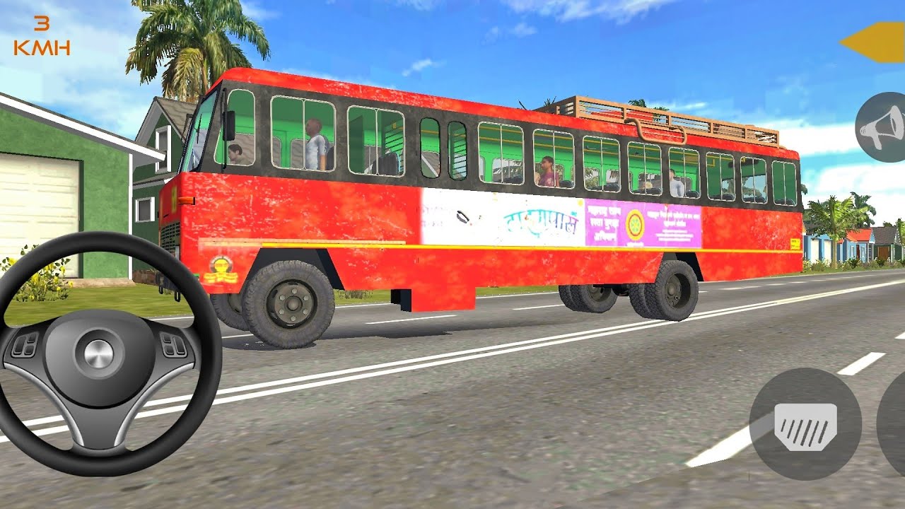 Indian Sleeper Bus Simulator | Indian Best 3D City Bus Driving ...