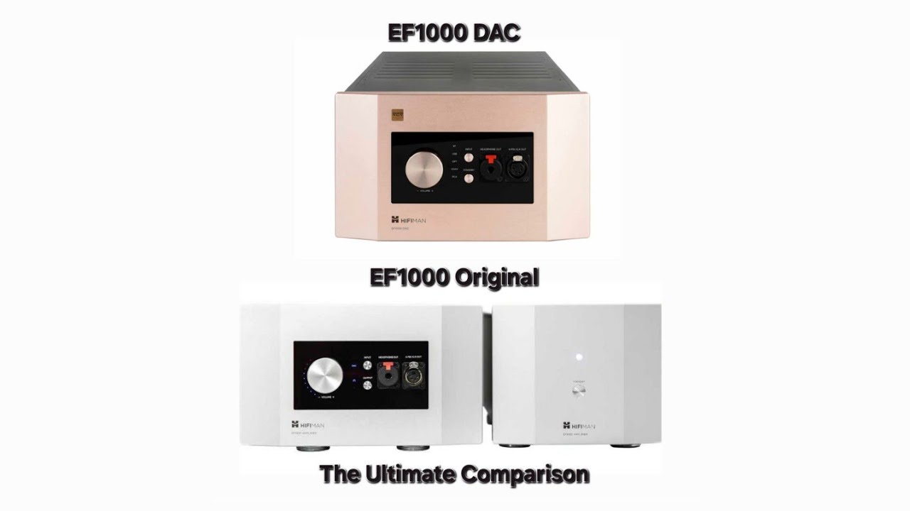 HiFiMan EF1000 EF1000 DAC comparison - real HD Samples using Focal ...
