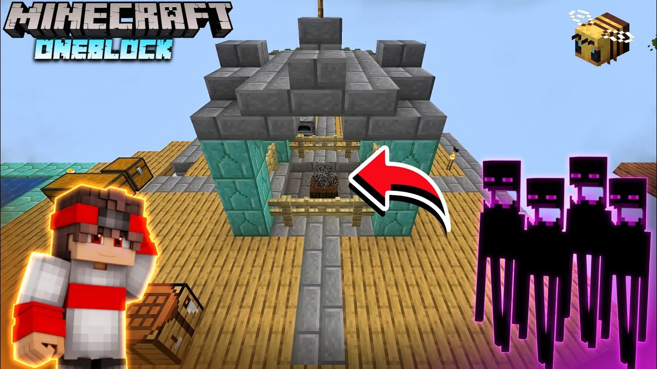 Build a Villagers house in One Block || Minecraft gameplay in Tamil ...