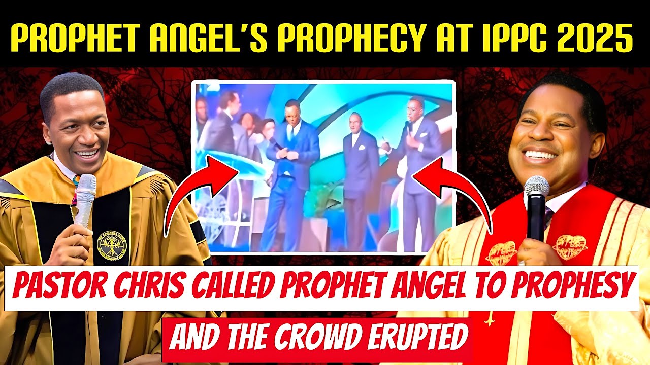 BREAKING‼️Prophet Uebert Angel Prophecy At IPPC 2025 With Pastor Chris ...