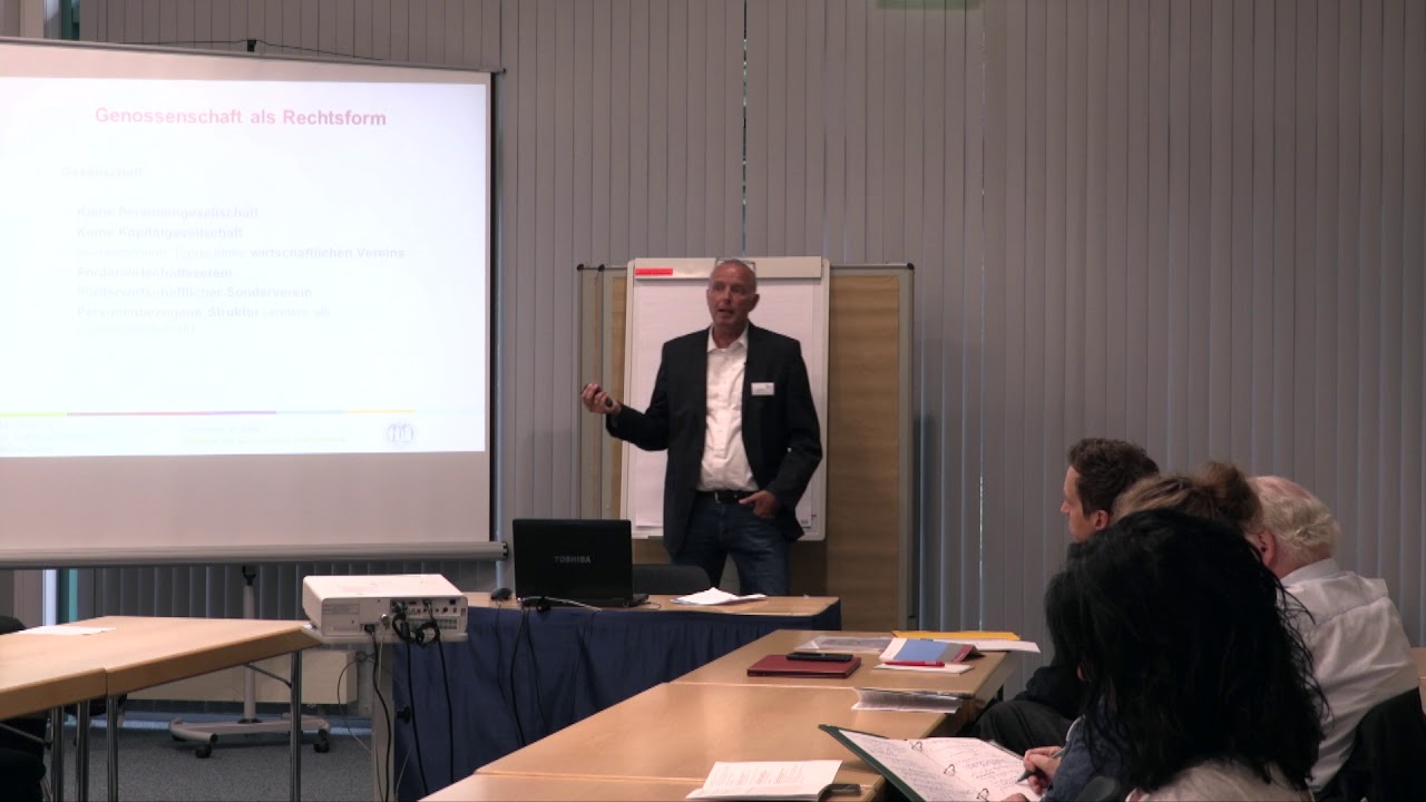 Dr. Johannes Blome-Drees: Genossenschaften als Wirtschafts- und ...