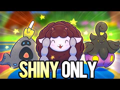 Pokemon Sword But I Can ONLY Use SHINY BLACK Pokemon