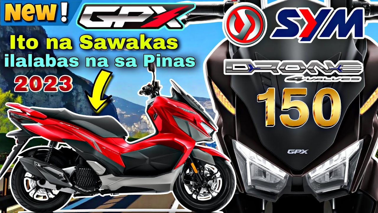 SYM Jet X 150 or Drone 150 New Model 2023 Nasa Philipinas na ang Poging ...