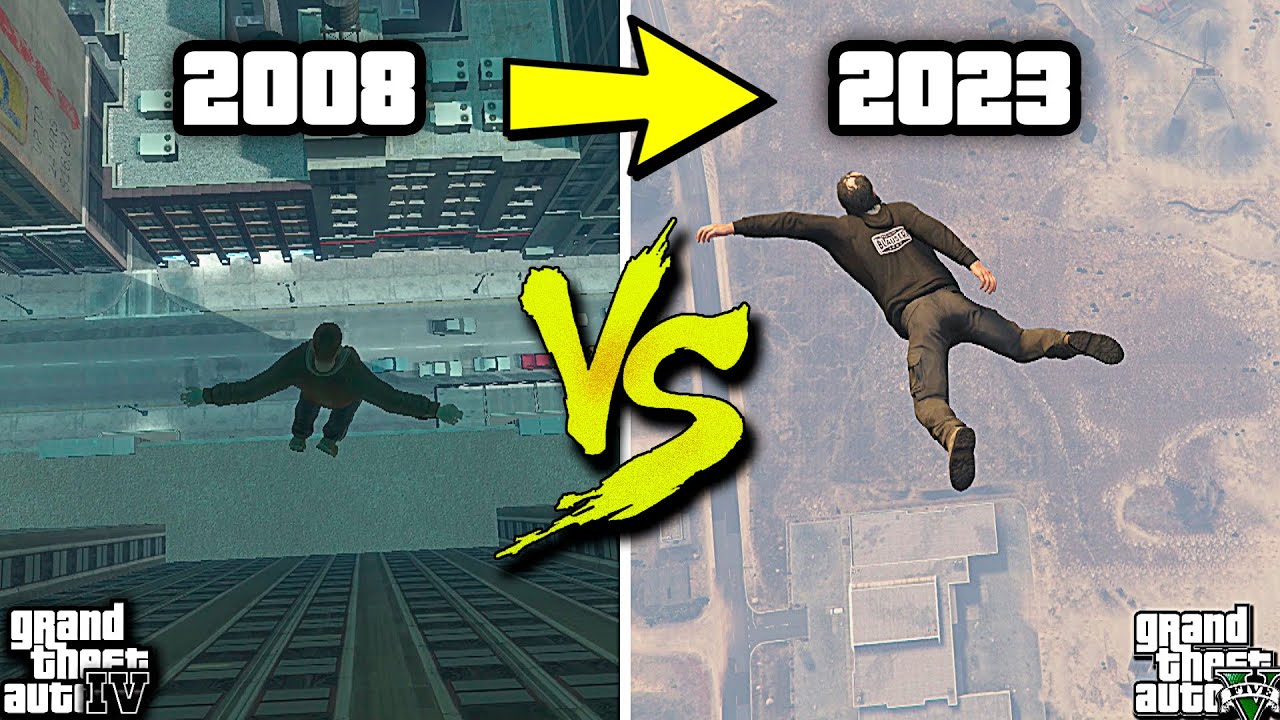 GTA 4 vs GTA 5 - Brutal Comparación - YouTube