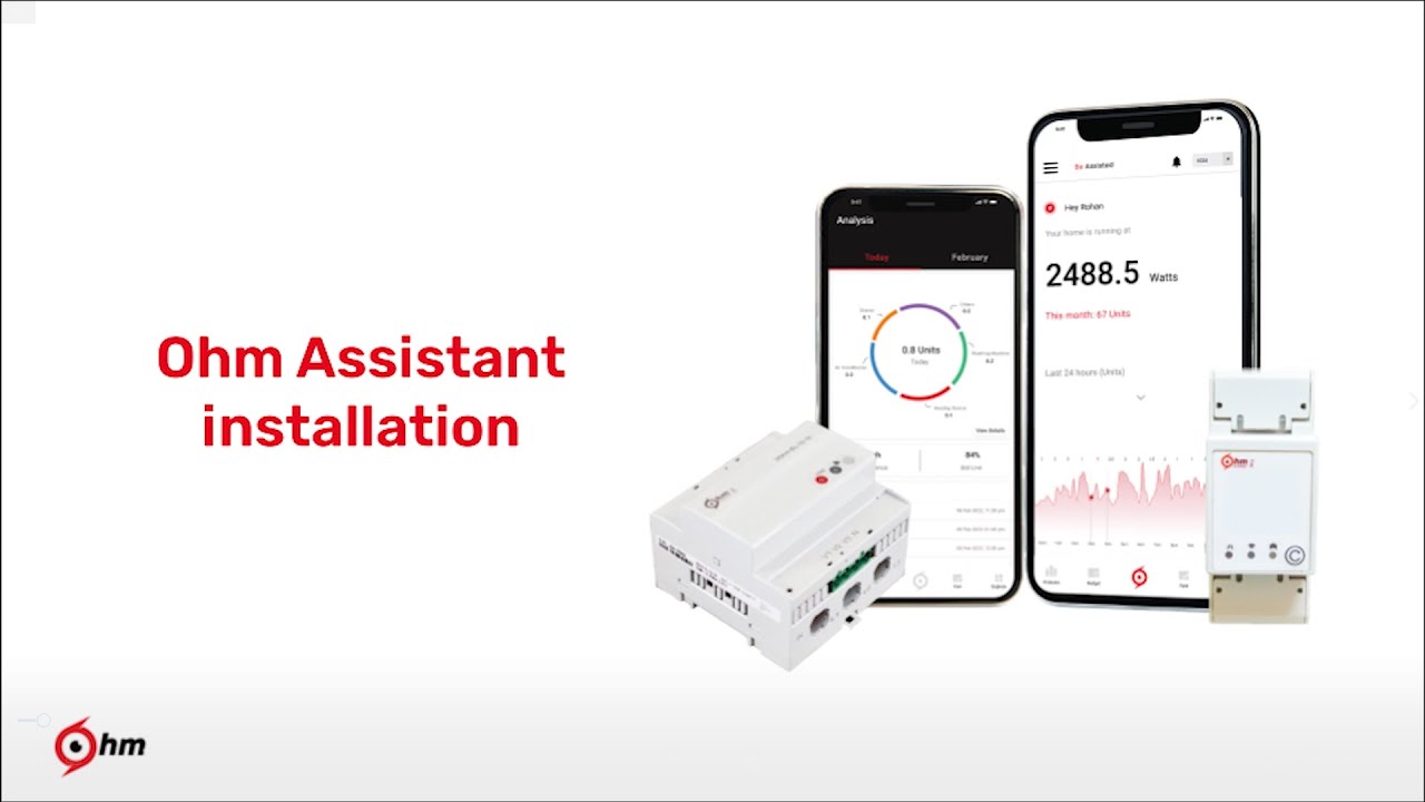 Ohm Assistant Bot 3-Ohm 2nd Gen (Three Phase) - Device Installation Video - English - YouTube