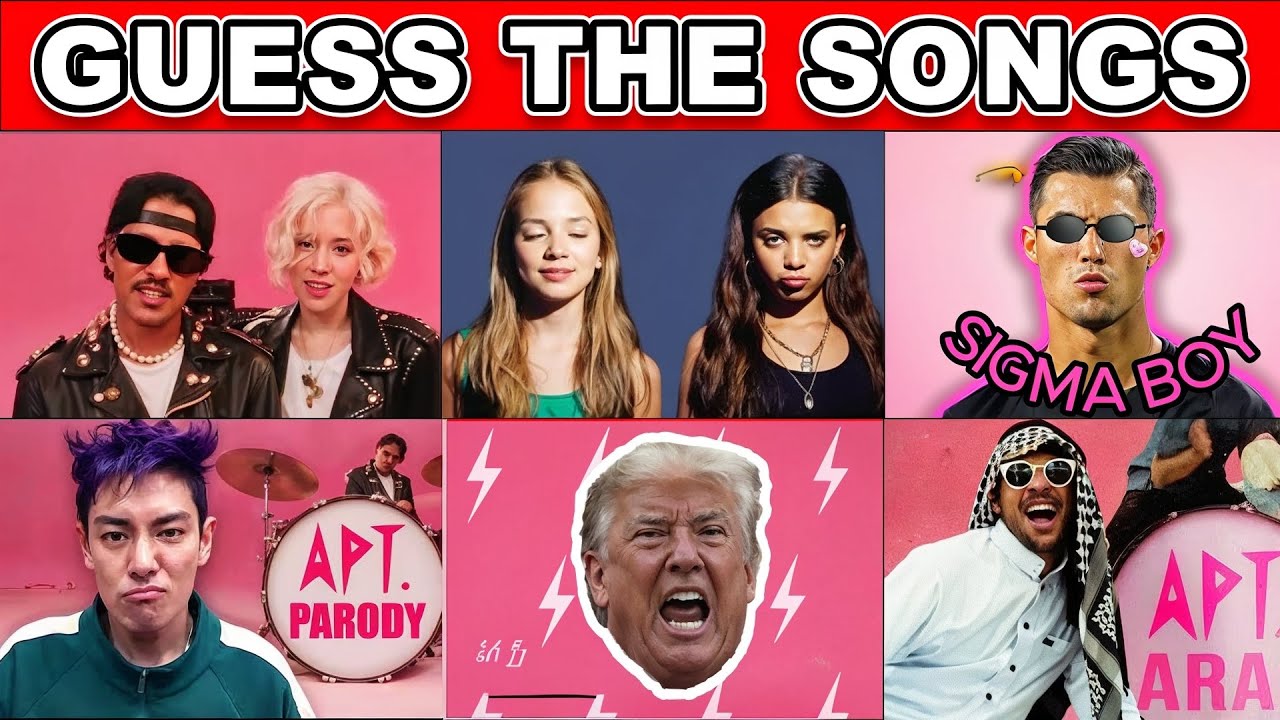 Guess APT. Songs & Sigma Boy By Emoji? ~ ROSÉ & Bruno Mars - APT Song ...