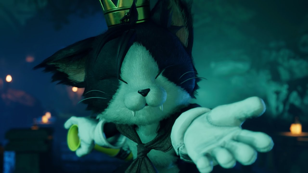 Cait Sith Introduction Scene | Final Fantasy 7 Rebirth - YouTube