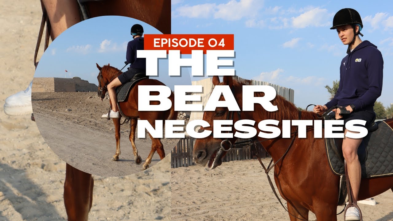 ARABIAN HORSE RIDING WITH OLLIE BEARMAN | THE BEAR NECESSITIES EP4 - YouTube