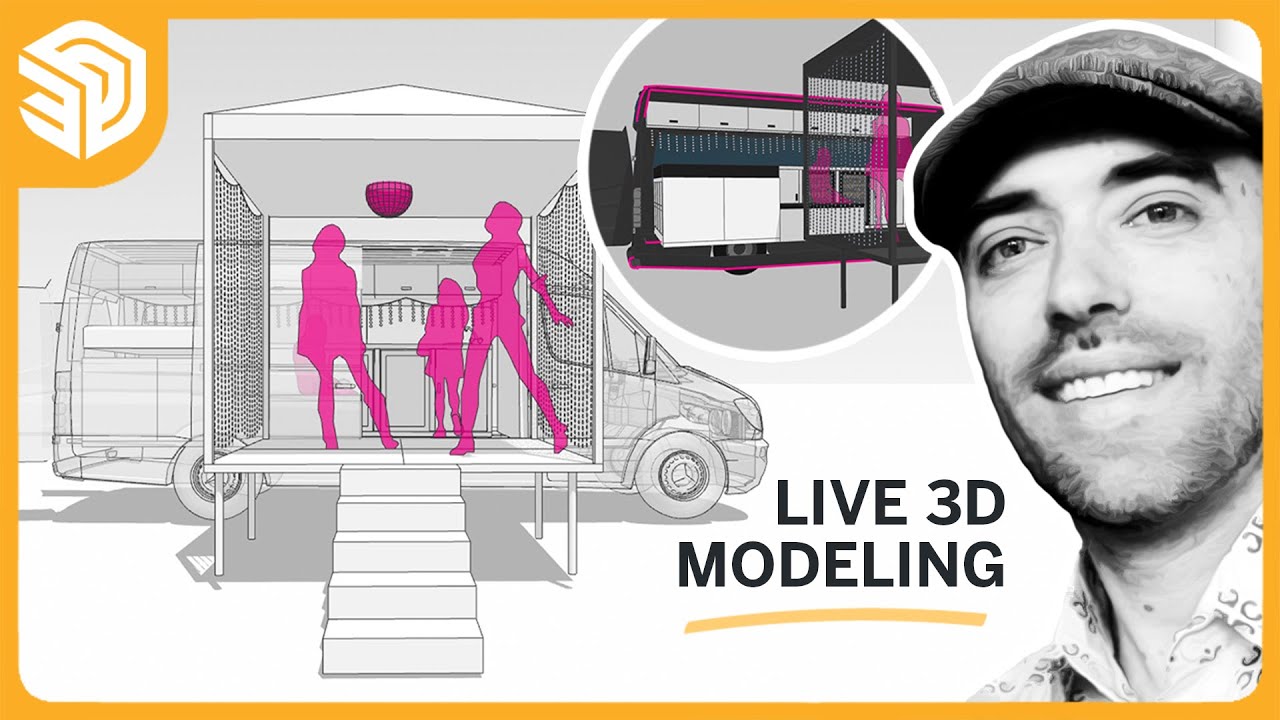 Retrofitting a Sprinter Van in SketchUp - YouTube