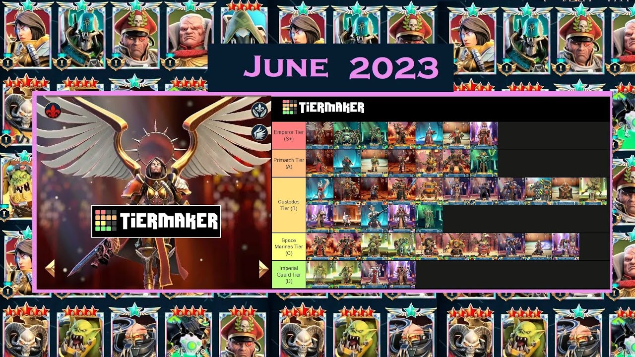 Warhammer: Tacticus Tierlist for June - YouTube