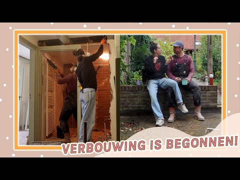 Empty house tour & klussen - de verbouwing is begonnen! 🏡⚒️ || KLUS & VERHUISVLOG 1 || Vlog 511