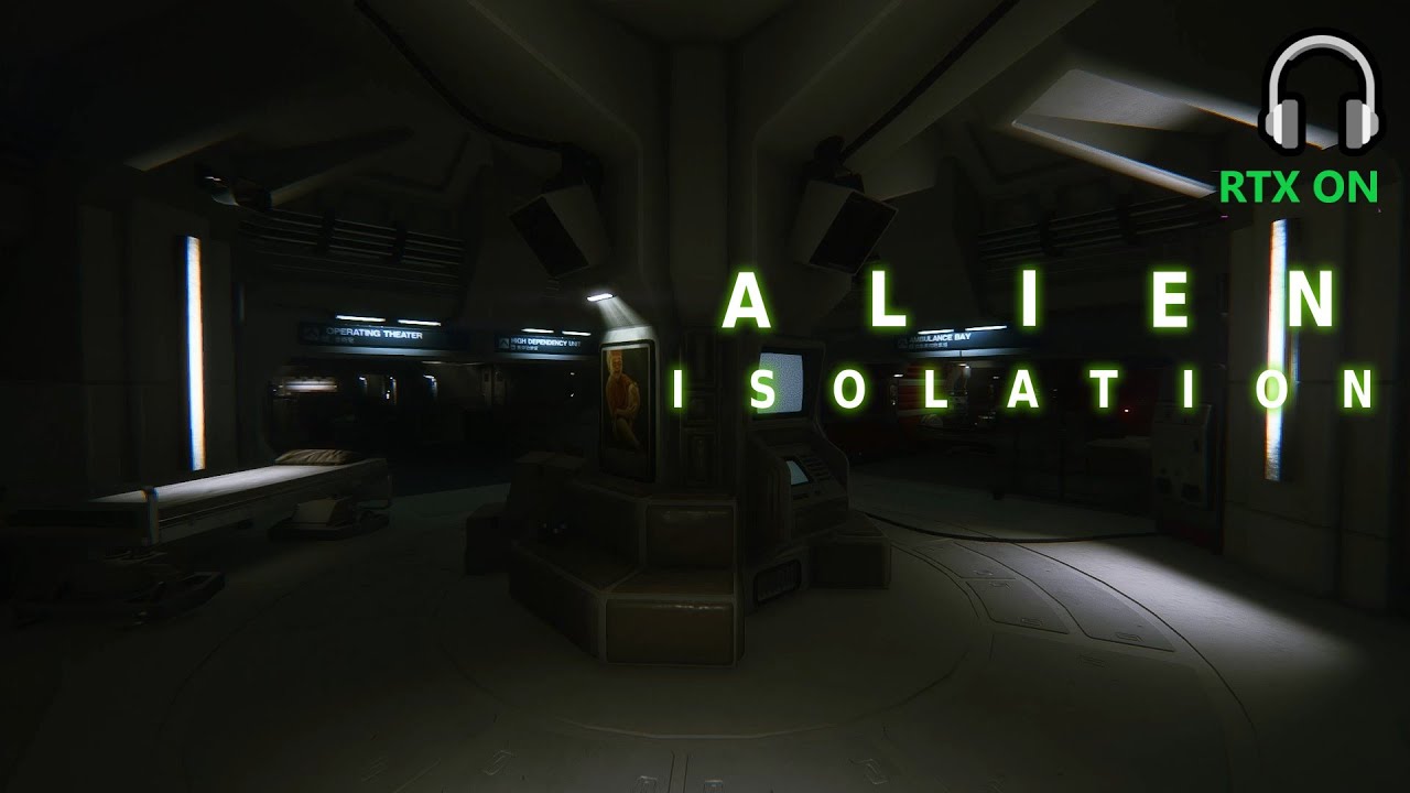 Alien: Isolation - San Cristobal Hospital, Ambulance Bay | 1 Hour of ...