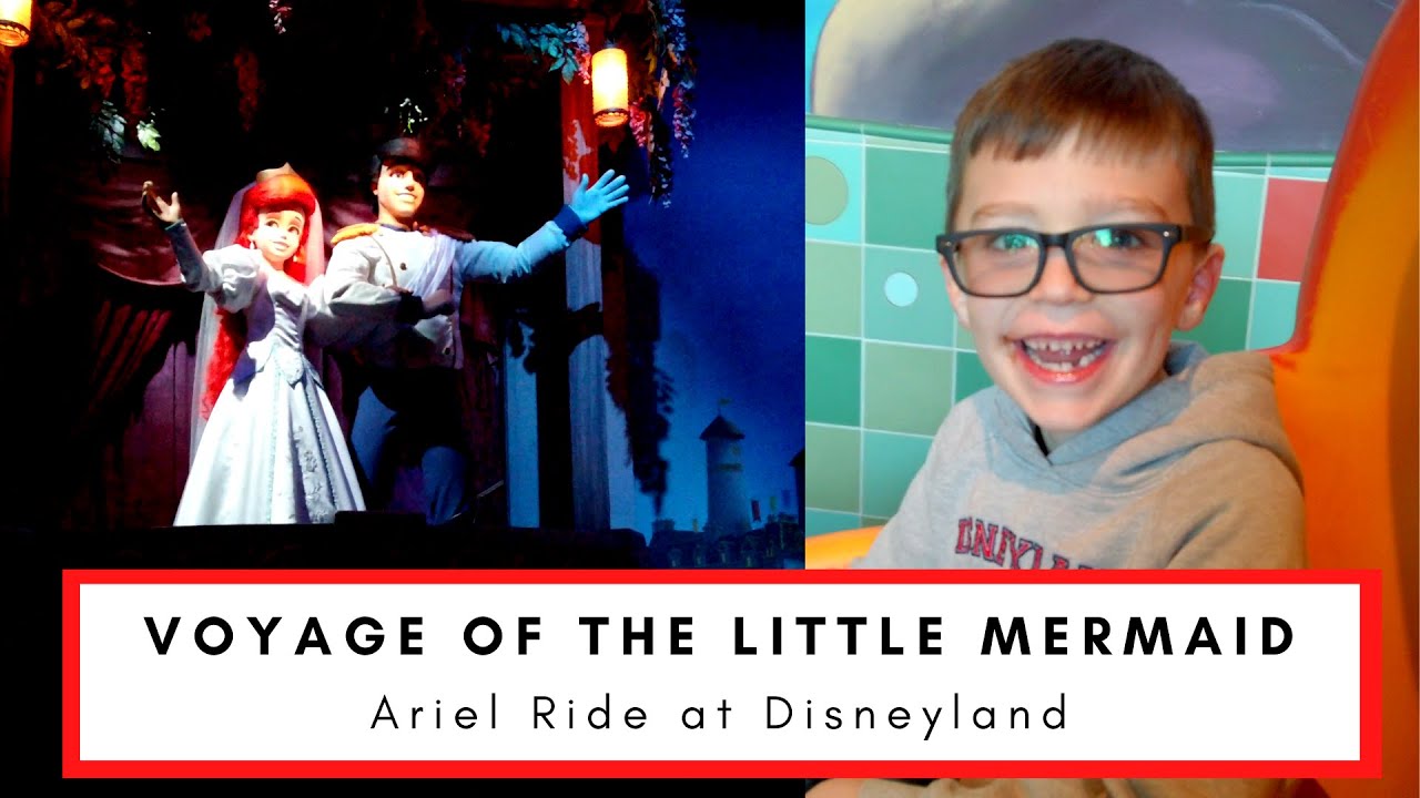 Full Ride The Little Mermaid - Ariel's Undersea Adventure at Disneyland ...