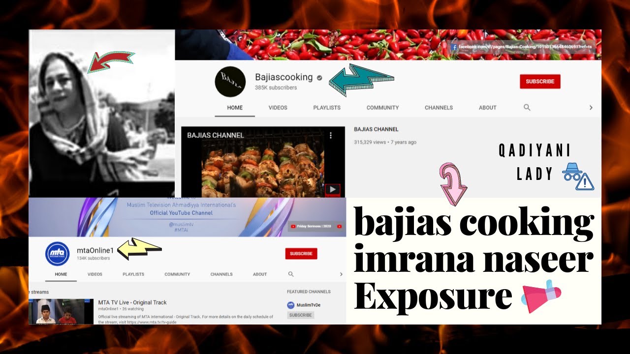 Bajias cooking (imrana naseer) Exposure | Qadiyani Lady💣 | High Alert⚠️ ...