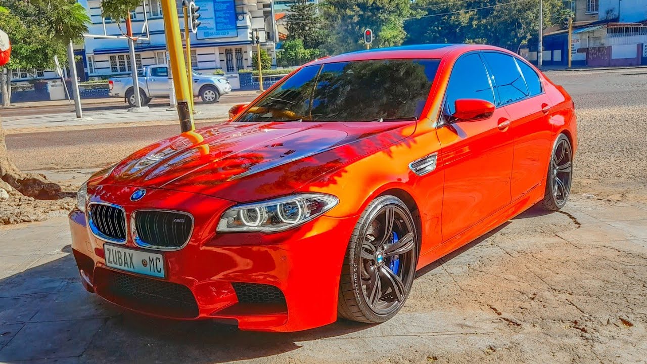 Beautiful Sakhir Orange BMW M5 F10! - YouTube