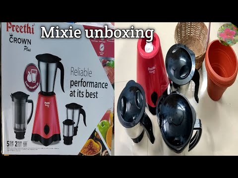 Unboxing vlog | Preethi crown plus unboxing | Home essential items ...
