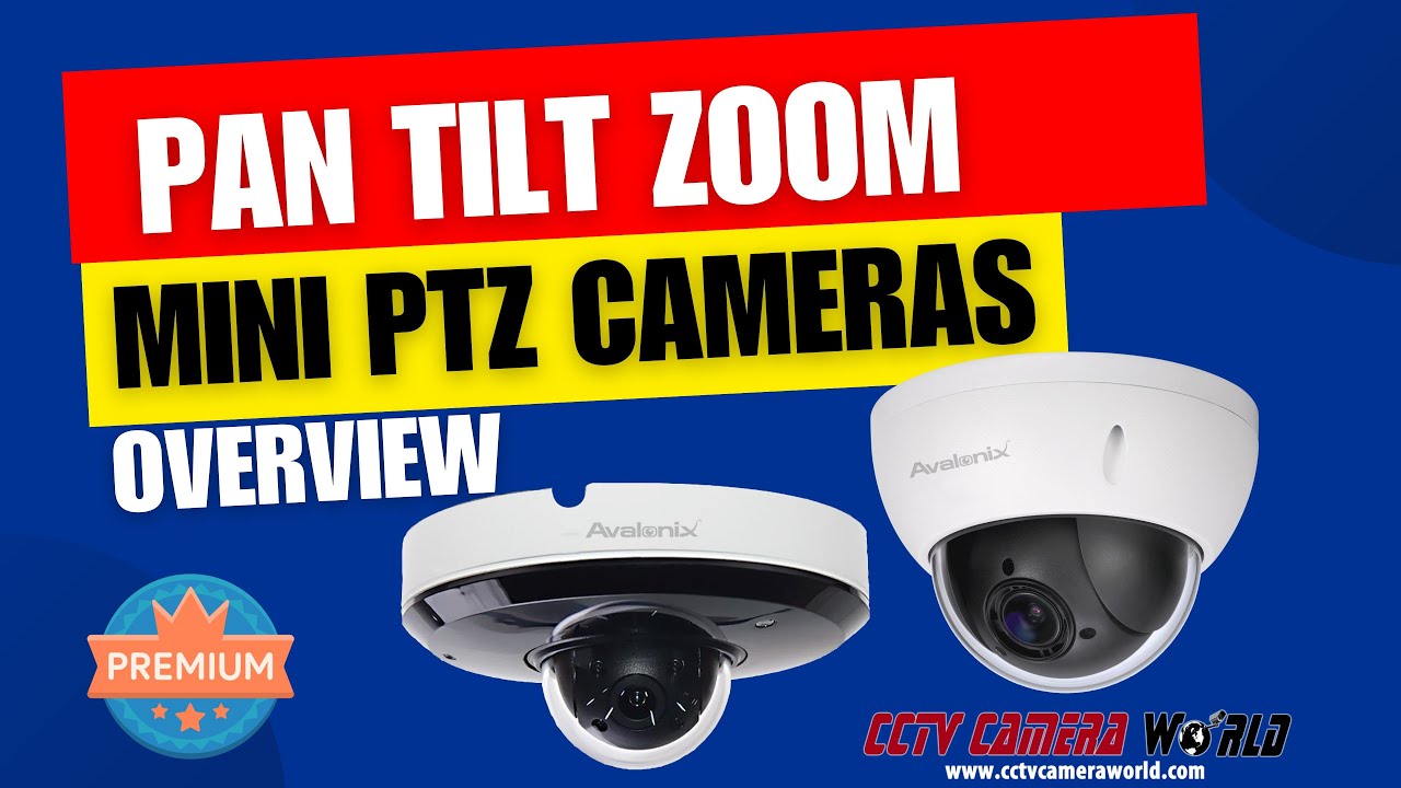 Mini PTZ Cameras – Pan Tilt Zoom Live Demo - YouTube