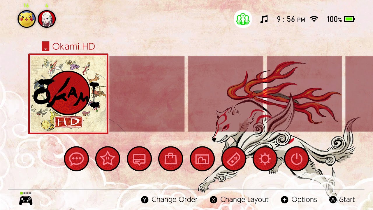 What a Okami Theme could look like on Nintendo Switch - YouTube