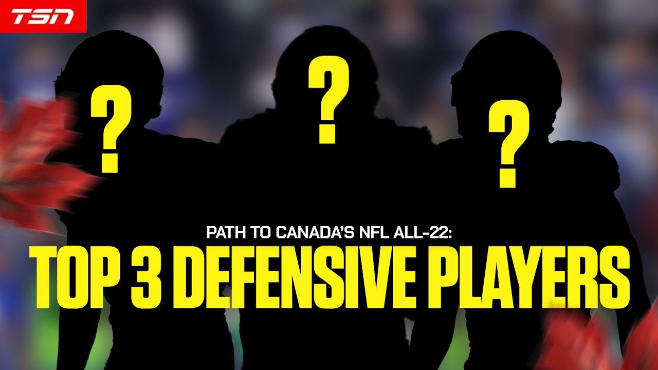 Who are the top three Canadian defensive players in the NFL? - YouTube