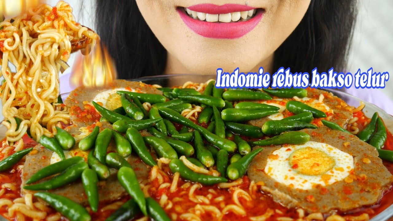 MAKAN PEDAS BERKUAH, INDOMIE REBUS, BAKSO TELUR KUAHNYA CABE RAWIT ...