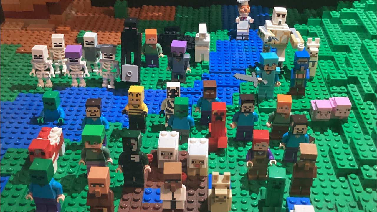 Ranking my Lego Minecraft figures 1 through 10 - YouTube