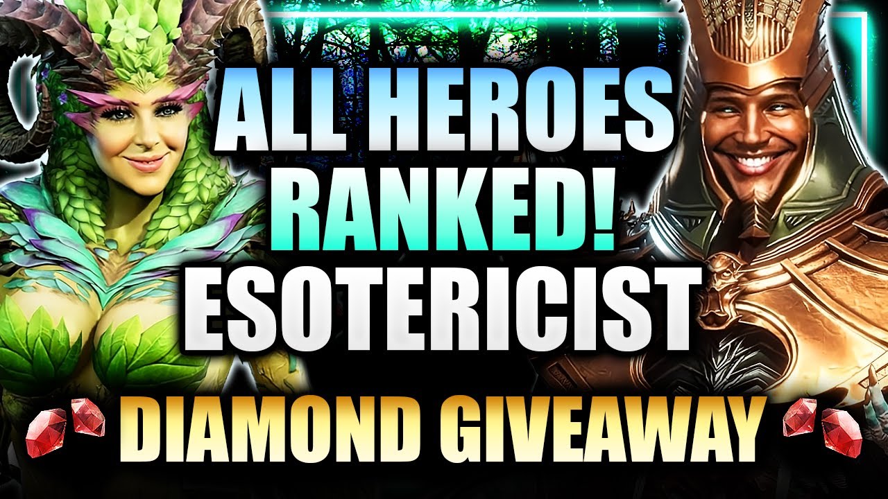ALL ESOTERICIST HEROES Ranked! Worst to Best FULL BREAKDOWN + Diamond ...