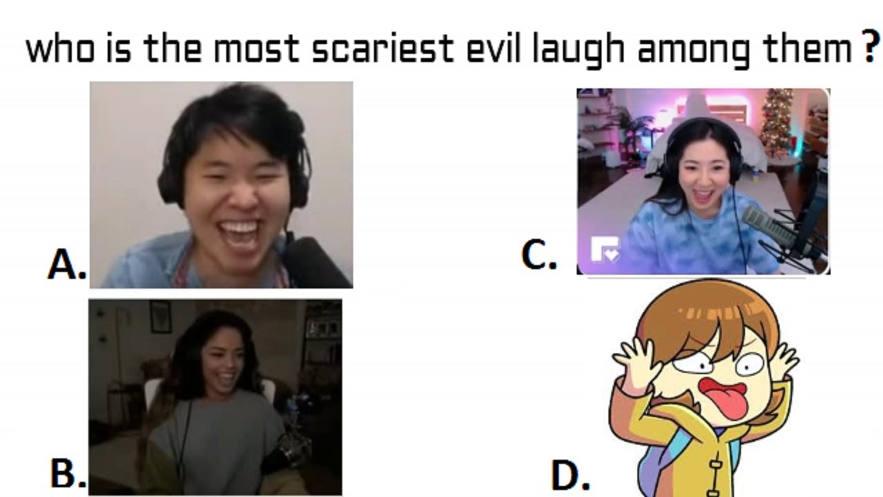 WHO IS THE MOST SCARIEST EVIL LAUGH AMONG THEM - YouTube