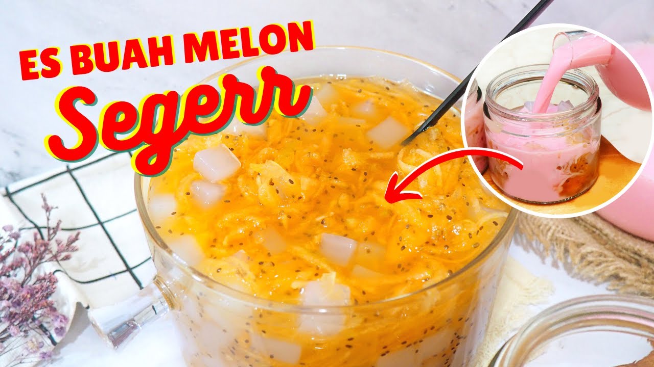 ES MELON SUSU SERUT - RESEP SOP BUAH SEGER BIKIN NAGIH. GAMPANG BANGET ...