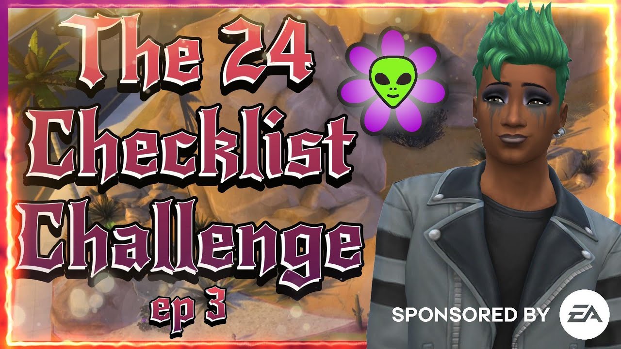 24 Checklist Challenge ep 3 {The Sims 4 Let's Play} #eapartner - YouTube
