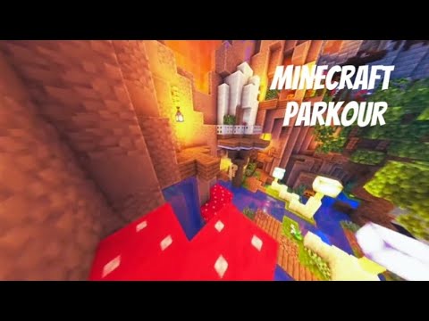 Minecraft parkour gameplay - YouTube