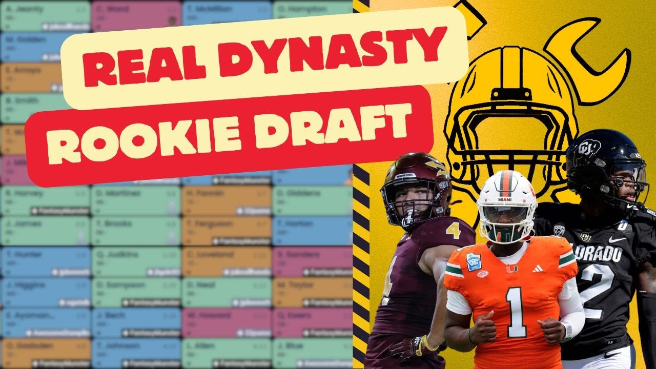 Theory vs Reality: What Our First Rookie Draft Taught Us - YouTube