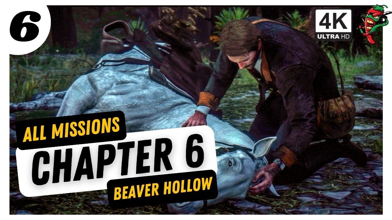 Red Dead Redemption 2 (PS5) CHAPTER 6 BEAVER HOLLOW All Missions | 4K ...