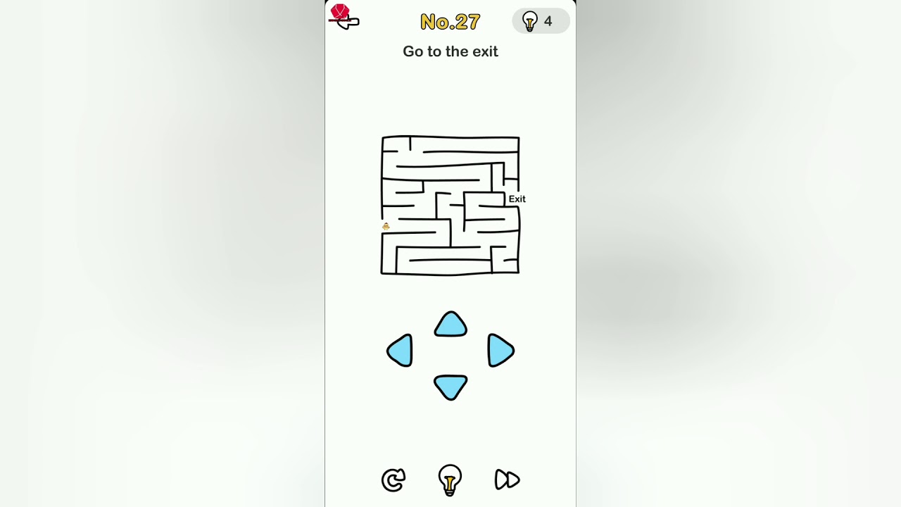 Brain Out Level 27 go to the exit - YouTube