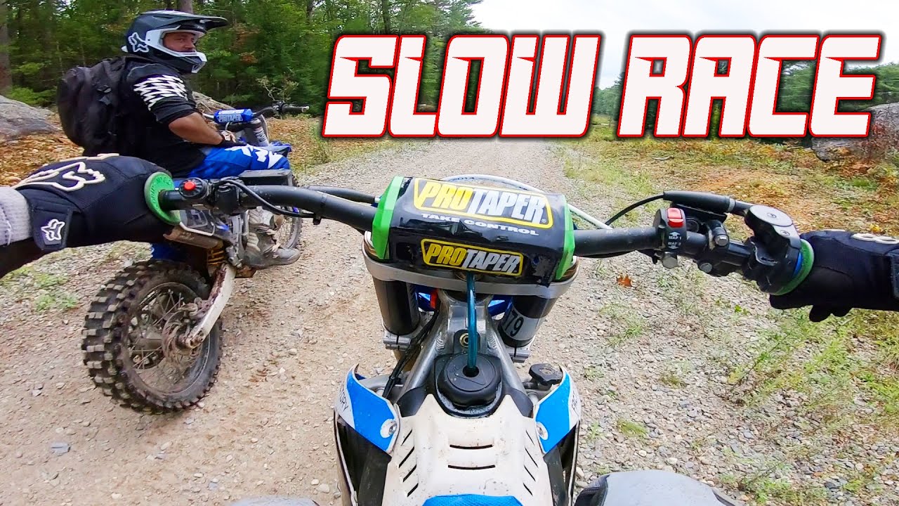 2 Stroke SLOW RACE. How Slow Can You Go? - YouTube