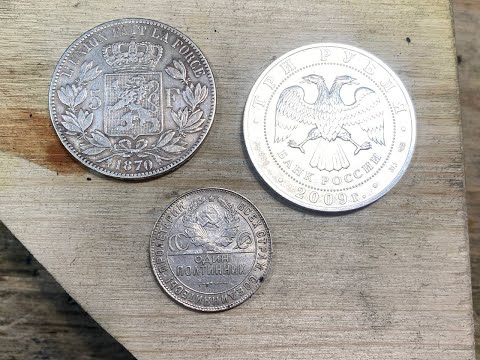 Делаем кольца из монет в онлайн
