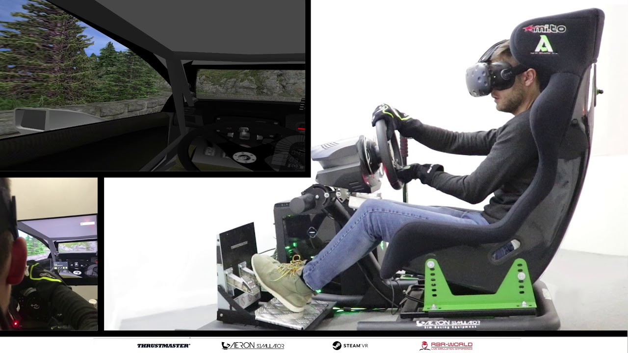 VR rally racing , this is amazing! - YouTube