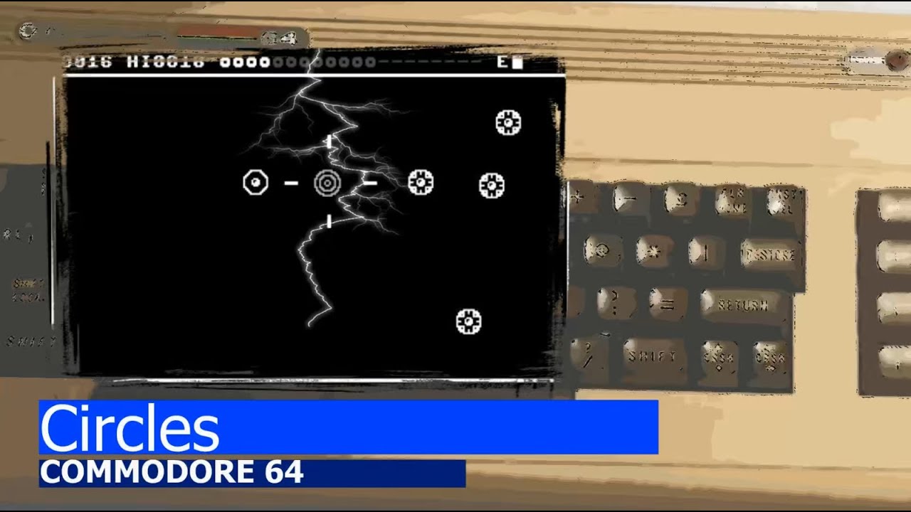 Commodore 64 -=Circles=- 4K - YouTube