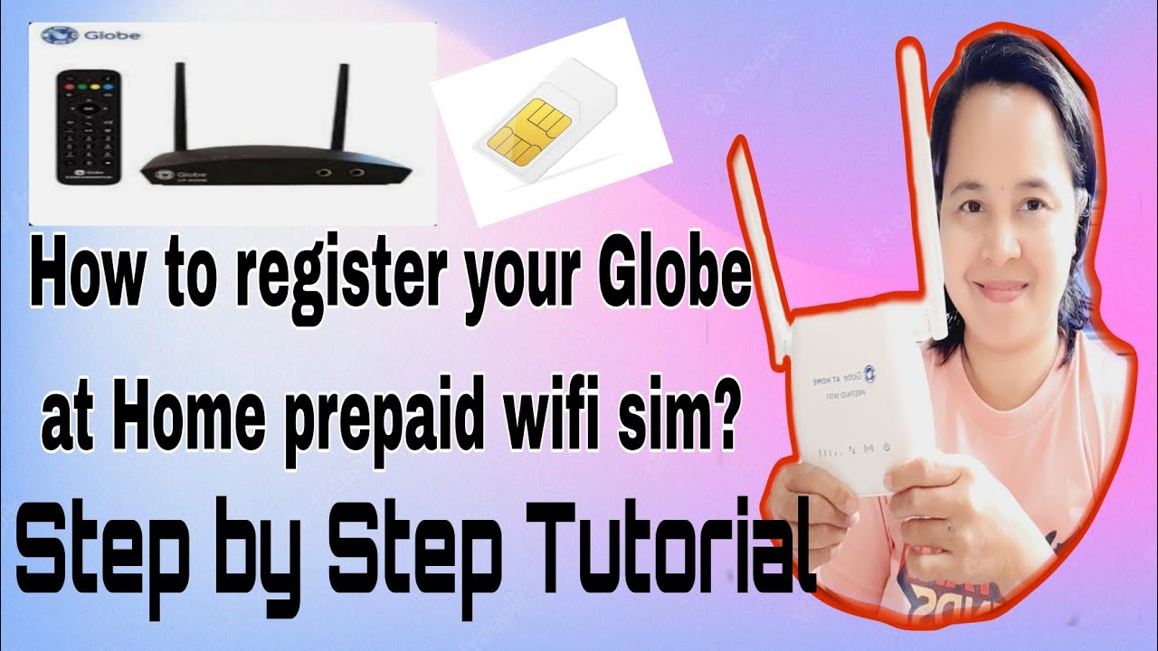 Paano I-Register ang Globe at Home prepaid wifi & Globe Streamwatch ...