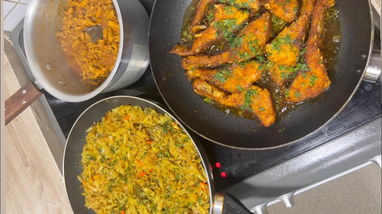 Cabbage Baazi|Bor Bhuna|Maas Biran - YouTube