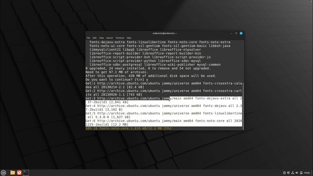 How to Install LibreOffice on Linux Mint 21 - YouTube