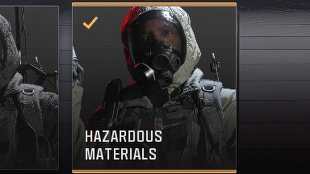 Modern Warfare 3 - "Hazardous Materials" Operator Skin - YouTube