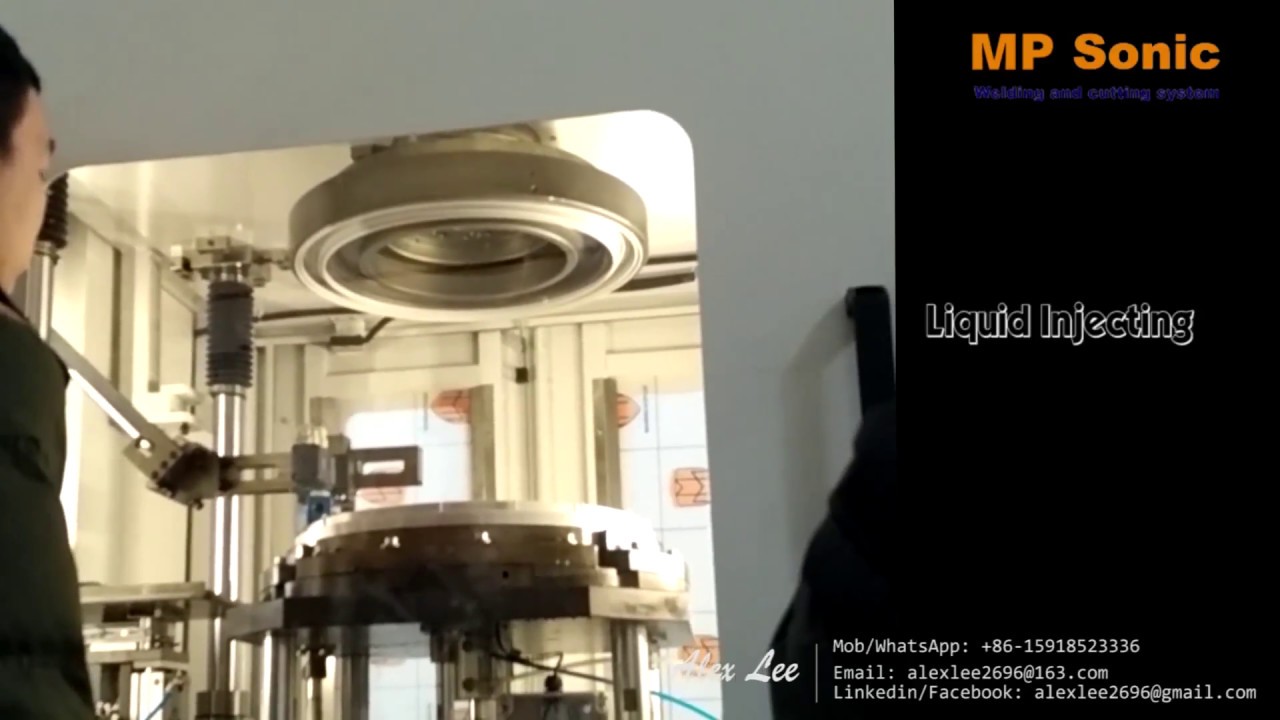 Spin Welding for Washer Balance Ring Assembly - YouTube