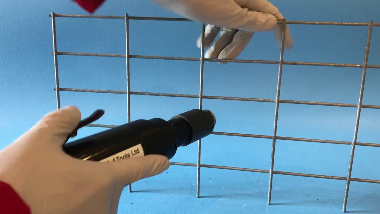 Gabion Pneumatic Air Wire Cutter, Cutting 4mm Wire with a 45mm Gap ...