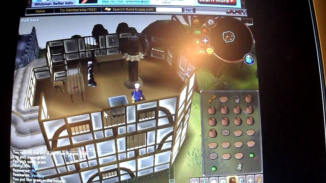 how to make an apple pie in RUNESCAPE - YouTube