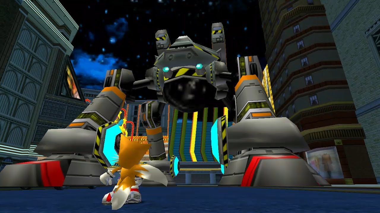 Sonic Adventure 1 (PC Modded) Tails Story Part 12: Egg Walker Final ...