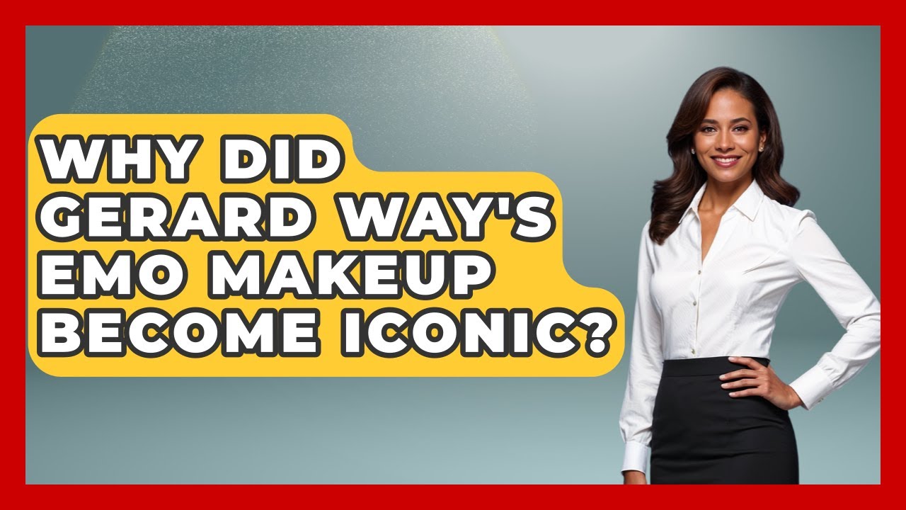 Why Did Gerard Way's Emo Makeup Become Iconic? - Emo Kid Forever - YouTube