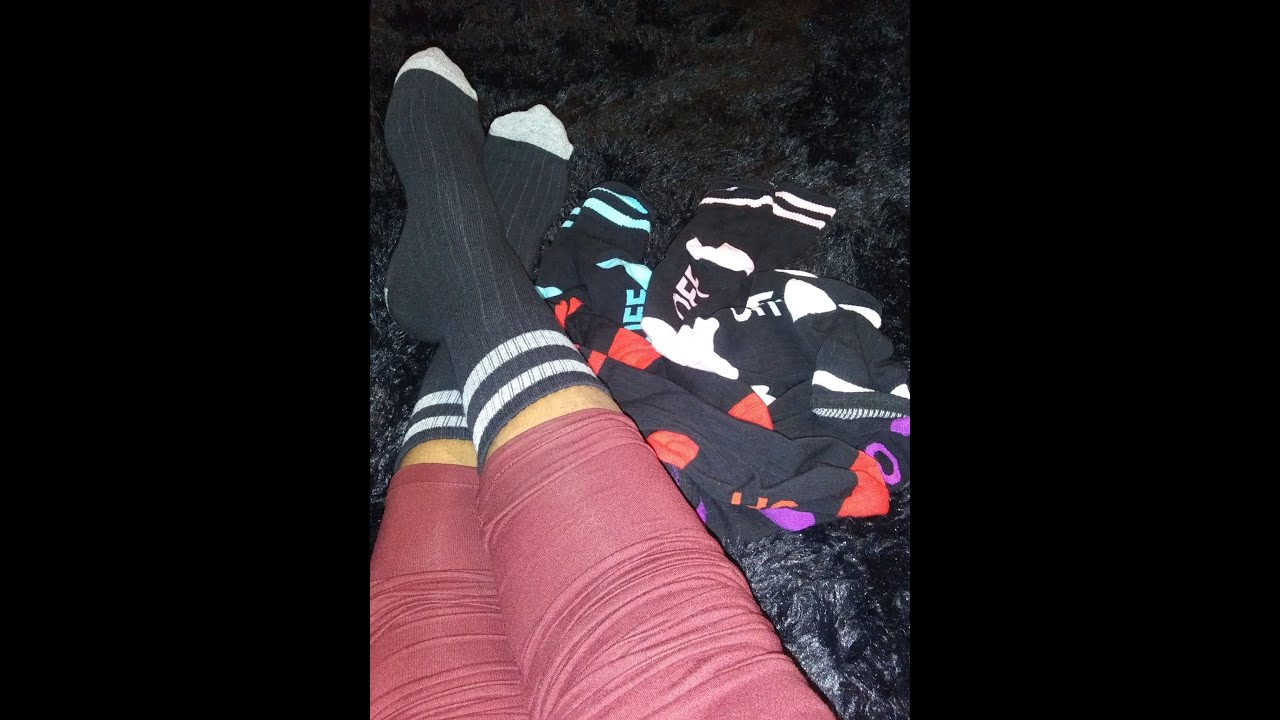 Socks Try-On...New Socks Try-On And Review Of My New Super Cute Cozy ...