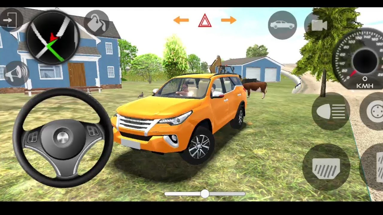 OSAM YELLOW TOYOTA FORTUNER INDIAN CAR SIMULATOR UBER EVOLUTION ...